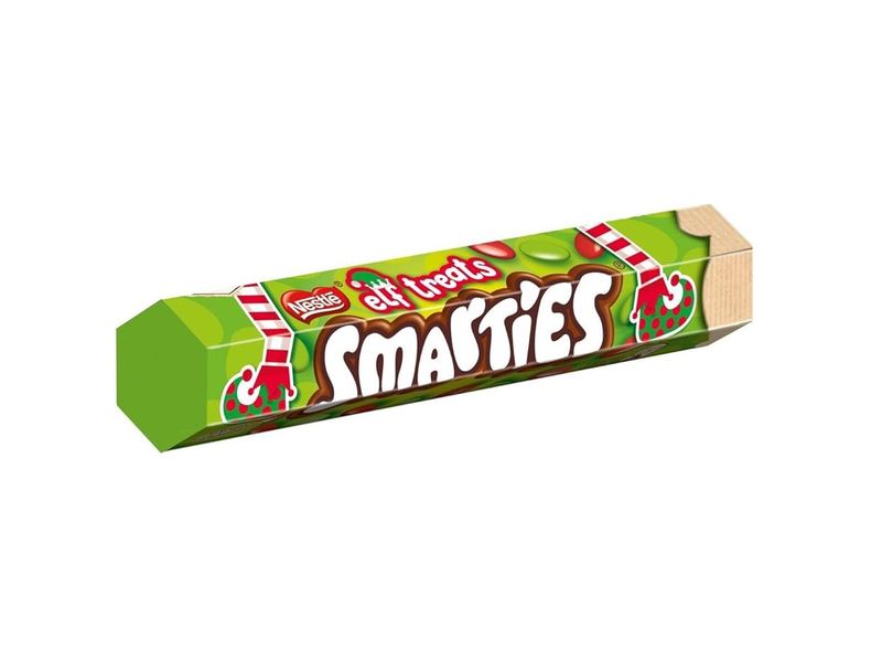 Smarties Elf Treats Giant Tube 120g | Smarties | Fri frakt over 500,-